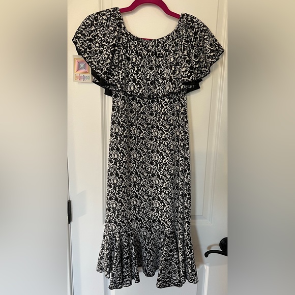 LuLaRoe | Dresses | Lula Roe Cici Dress Xs Black White | Poshmark